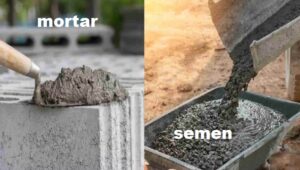 Perbedaan Mortar dan Semen yang Perlu Anda Tahu - aramedia.ID